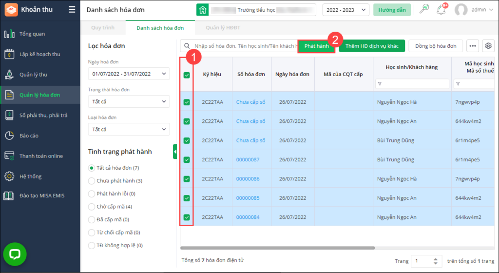 Thiết lập chữ ký số từ xa MISA eSign - MISA EMIS