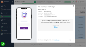 Thiết lập chữ ký số từ xa MISA eSign - MISA EMIS