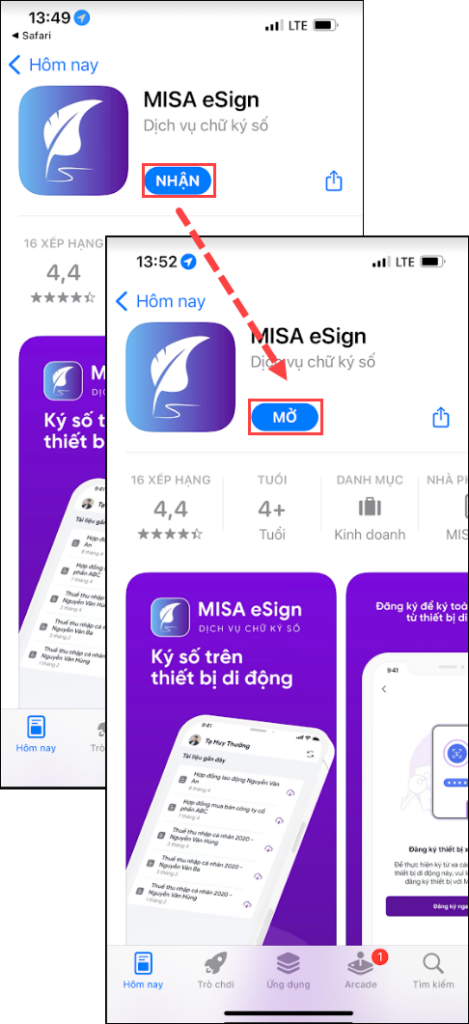 Thiết lập chữ ký số từ xa MISA eSign - MISA EMIS