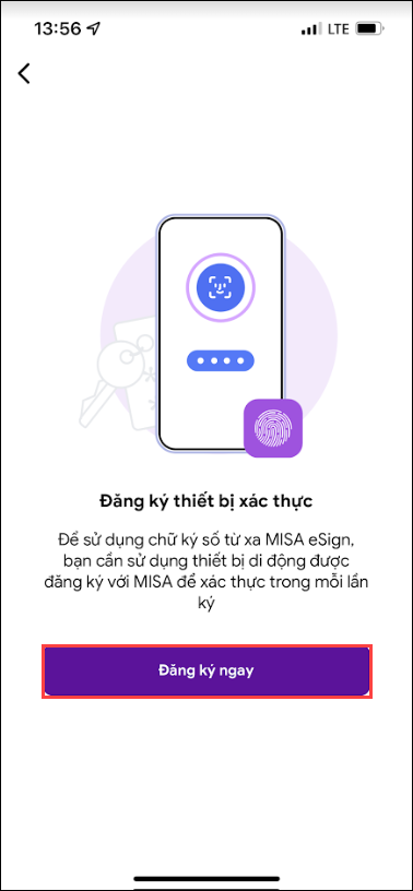 Thiết lập chữ ký số từ xa MISA eSign - MISA EMIS